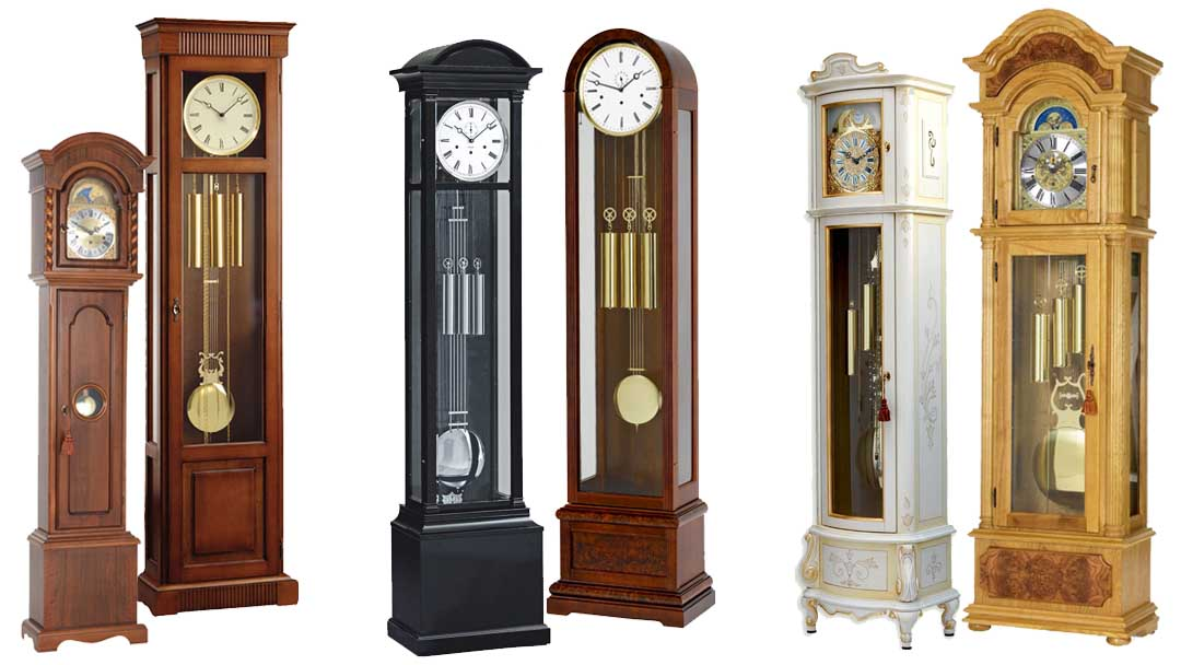 Distinctive Crown Styles of Grandfather Clocks